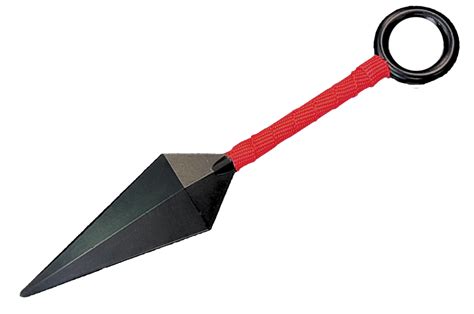 Hilo Rojo Kunai Naruto Umazaki Acero Inoxidable 24cm DragonSports Eu