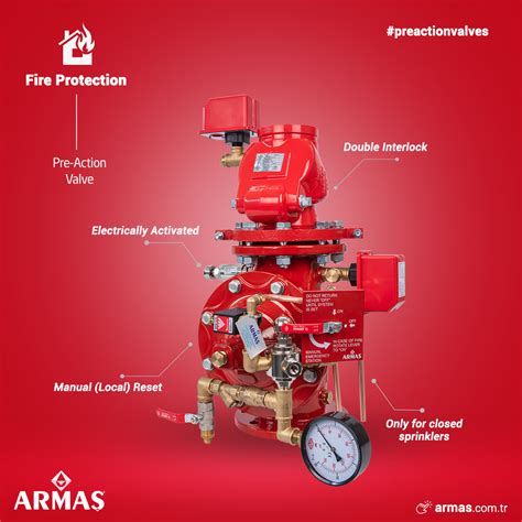 Pre Action Valve Double Interlock Armaş Su Armatürleri