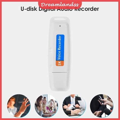 ♪ดรีมแลนด์♪ ปากกาบันทึกเสียง Usb ขนาดเล็ก แบบพกพา ลดเสียงรบกวน รองรับ