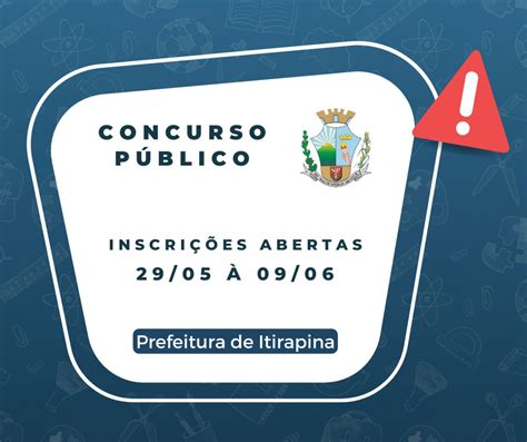 AtenÇÃo Estão Abertas As Inscrições Para O Concurso Público 0012024🌷