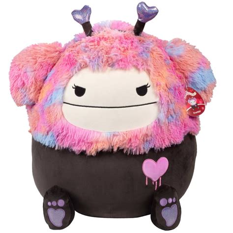 Squishmallows Jumbo 20 Inch Frumpy Bigfoot Plush With Tie Dye Hair And