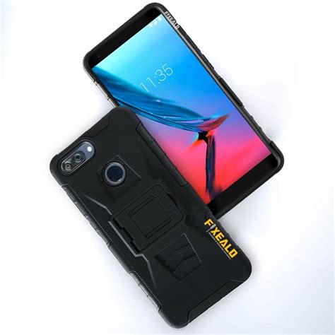 Funda Zte V9 Protector Uso Rudo Resistente Case Cristal 189 00 En
