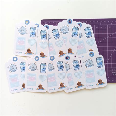 خوشحالی فروشی جعبه تگ کارت برچسبی طرح 8