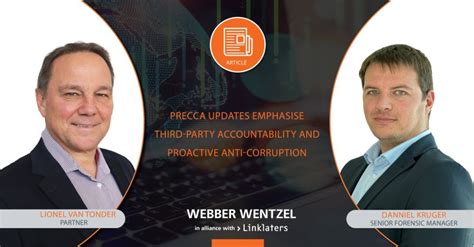 Webber Wentzel On Linkedin Businesscrimeslaw