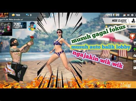 Pakai Bundle Sexy Musuh Auto Balik Lobby Free Fire Batleground Youtube