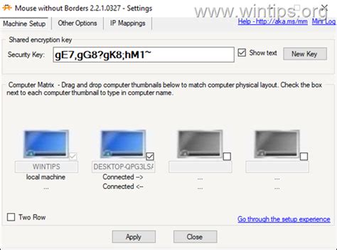 How To Control Two Or More Computers With One Keyboard And Mouse WinTips Org