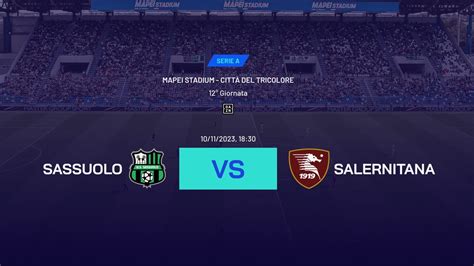 Le probabili formazioni di Sassuolo Salernitana ª G di Serie A