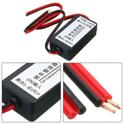 12v Dc Power Relay Capacitor Filter Rectifier For Car Rear View Backup