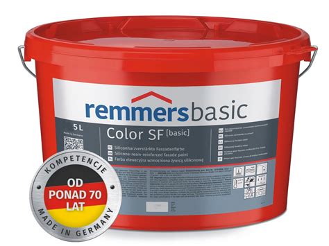 Remmers basic Farba Color SF 5 L kolor biały 6415 Cena Opinie Farby 9264830618 Allegro