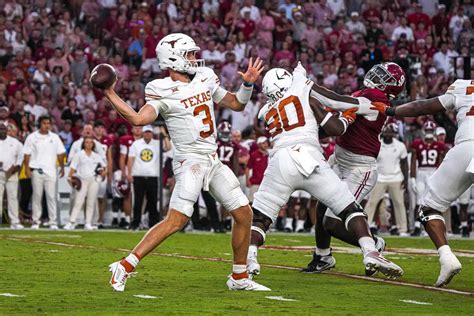 Its Pretty Rare Texas Longhorns Qb Quinn Ewers Reflects On Win Over