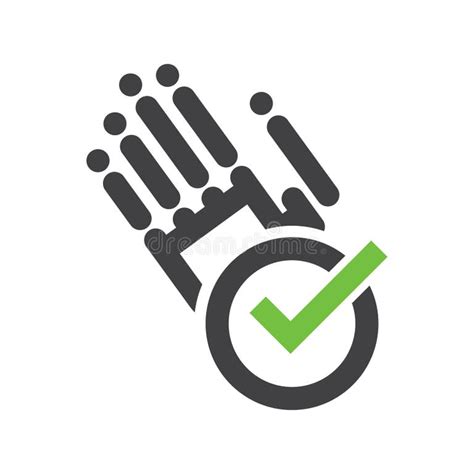 Ai Fingerprint Approved Icon â€ Digital Security And Verification
