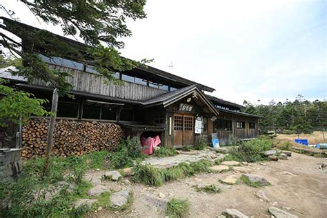黒百合ヒュッテ 登山百景
