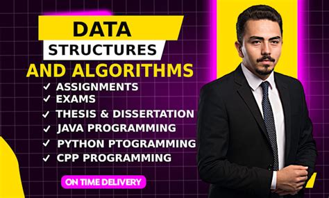 Assist You In Data Structures And Algorithms Related Projects And Write