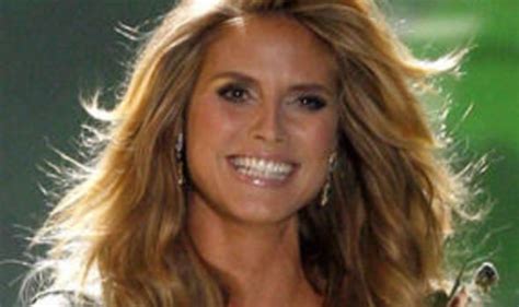 Heidi Klum The Supermodel Reveals Her Beauty Secrets Express Yourself Comment Express Co Uk
