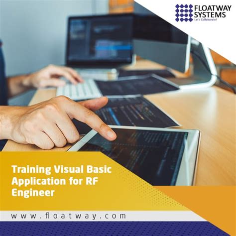 Training Visual Basic Application For Rf Engineer Training Store Pt Floatway System