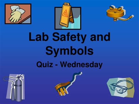 Lab Safety Symbols Powerpoint