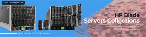 Shop Hp Blade Servers In Uae With Free Installation Support