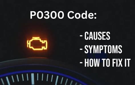 Code P0300 Check Engine Light