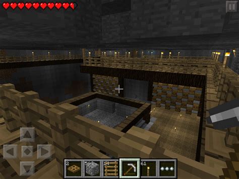 Old Minecraft Pocket Edition Building A Massive Strip Mine And Fleshing Out The Town R