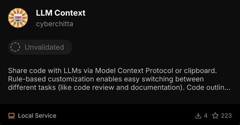 Llm Context Mcp Servers · Lobehub