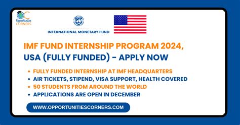 Imf Fund Internship Program 2024 Fip Usa Fully Funded