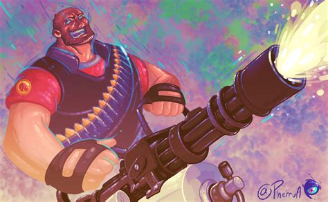 Heavy Weapons Guy By Pheep On Newgrounds