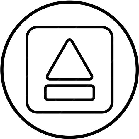 Premium Vector Vector Design Eject Button Icon Style