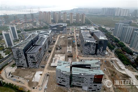 钱塘江畔崛起文化新地标 之江文化中心“四馆”初亮相