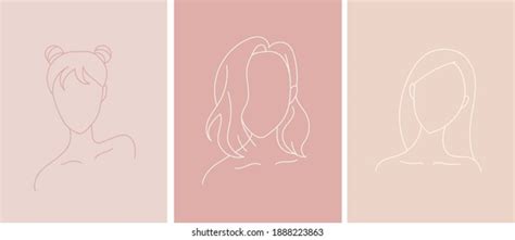 Body Positive Curvy Line Beauty Woman Stock Vector Royalty Free