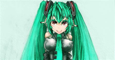 初音ミク 箱 Yokazeのイラスト Pixiv