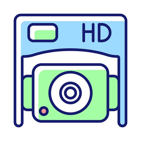 Hd Bottom Camera Rgb Color Manual Label Icon 3685979 Vector Art At Vecteezy