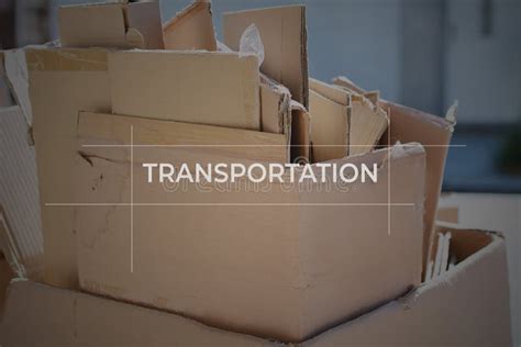 Cardboard Boxes With Focus On Stock Photo Image Of Expel Load 128397090