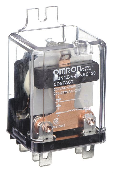 Omron 6 Pins Relay 15a 600v Flange Mount Relay 1ycv3 Mjn1z E Rp Ac120 Grainger