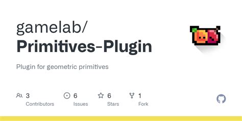 Github Gamelabprimitives Plugin Plugin For Geometric Primitives