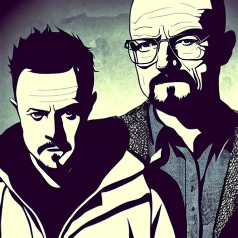 Jesse Pinkman And Walter White Fan Art