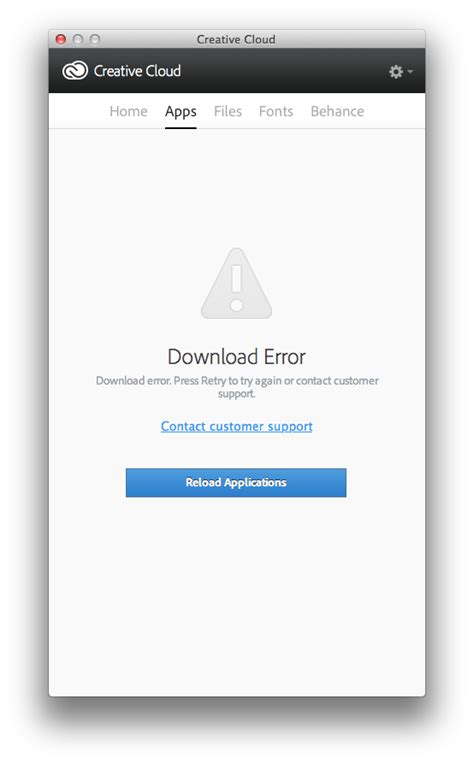 Download Error Adobe Community