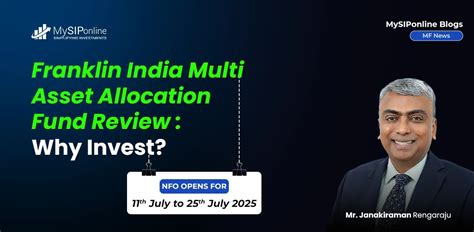 Franklin India Multi Asset Allocation Fund Review Why Invest