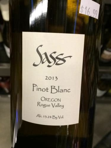 Sass Pinot Blanc Vivino Us