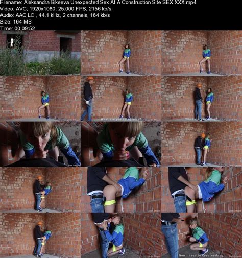 Aleksandra Bikeeva Unexpected Sex At A Construction Site SEX XXX ImageTwist