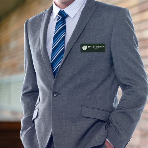 Nametags Custom Shaped Nametag Name Badges With Magnetic Pin