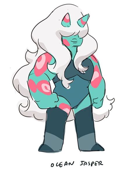 Rebecca Sugar On Instagram Uncorrupted Quartz Concept Sketch Ocean Jasper Jasper Steven