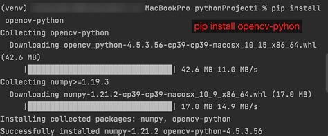 Python Cv2 사용하기 설치방법