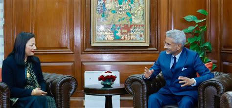 Foreign Secretary Lamsal Calls On Indian External Affairs Minister S