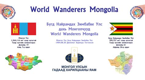 Бүгд Найрамдах Зимбабве Улс дахь Монголчууд World Wanderers Mongolia