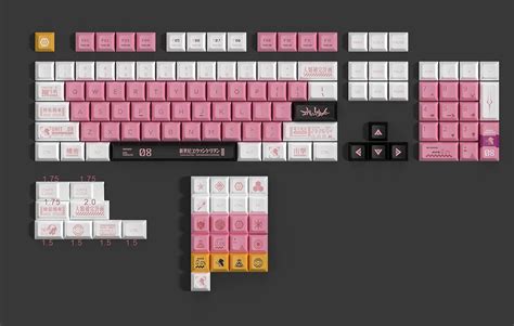 Keycaps Set Computer Keyborads Pbt Dye Upgrade 108 Keycap Set Xda Profile Keycaps