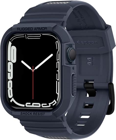 Spigen Rugged Armor Pro Compatible With Apple Watch Case With Strap For