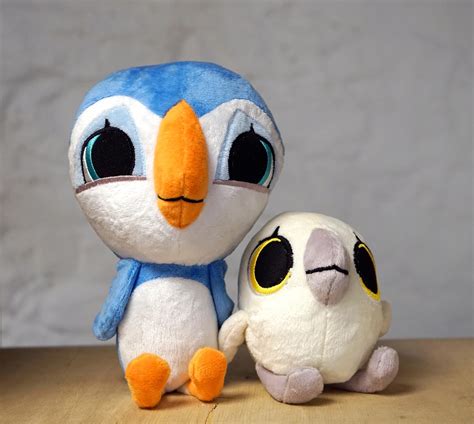 Puffin Rock Oona And Baba Plush 2 Character Set Oona