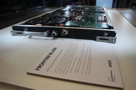 Frontier Supercomputer Hpe Amd System Ist Das Erste Westliche Exascale System Computerbase