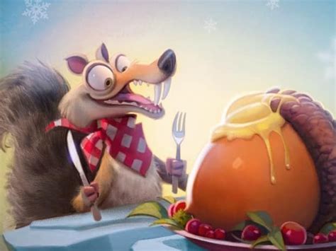 Scrat Getting The Acorn Online