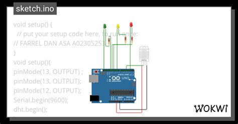 Farrel Zaki Hernansyah Wokwi Esp32 Stm32 Arduino Simulator